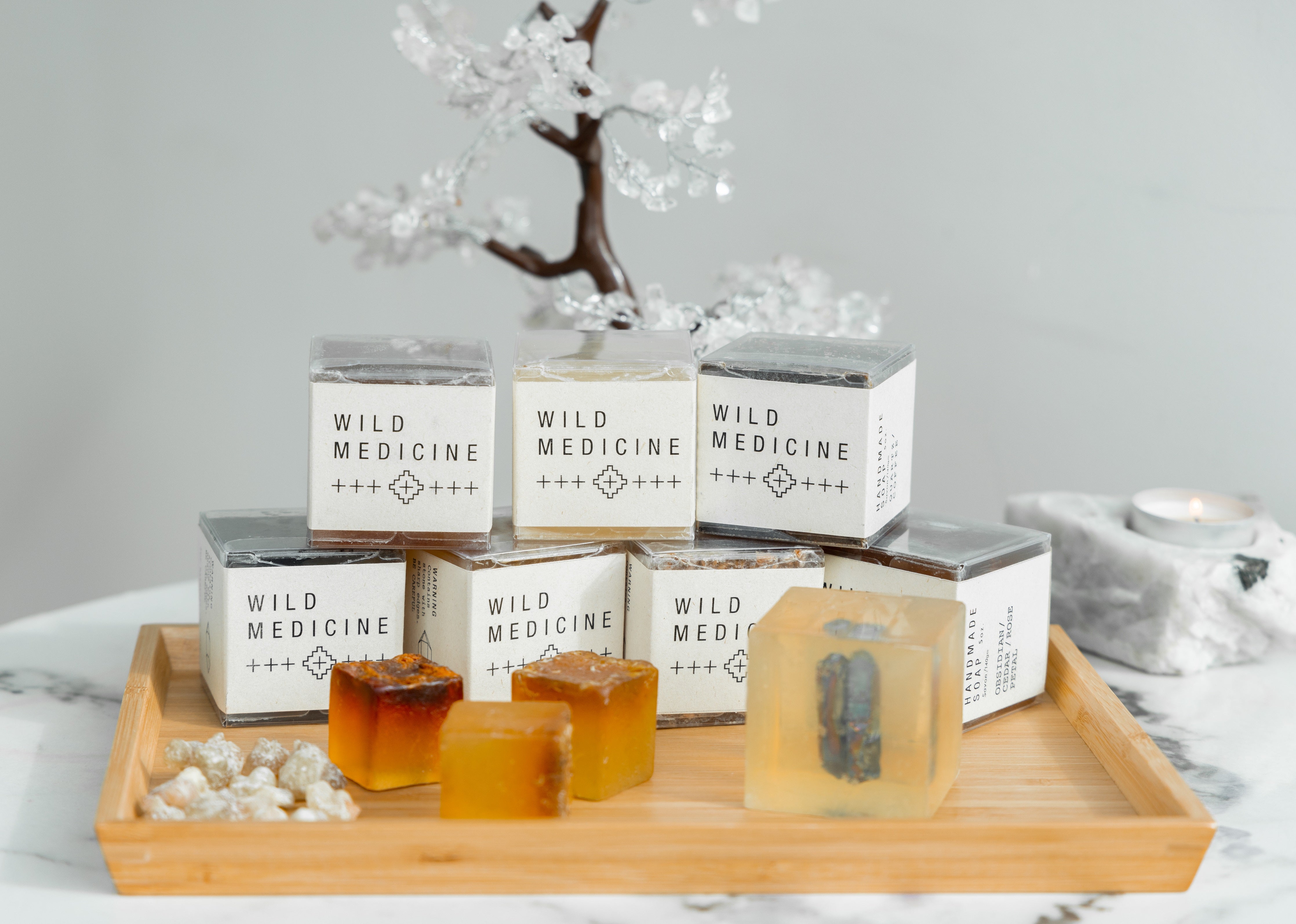 Crystal Infused Handmade Soap - Made in the USA - Illuminations ...